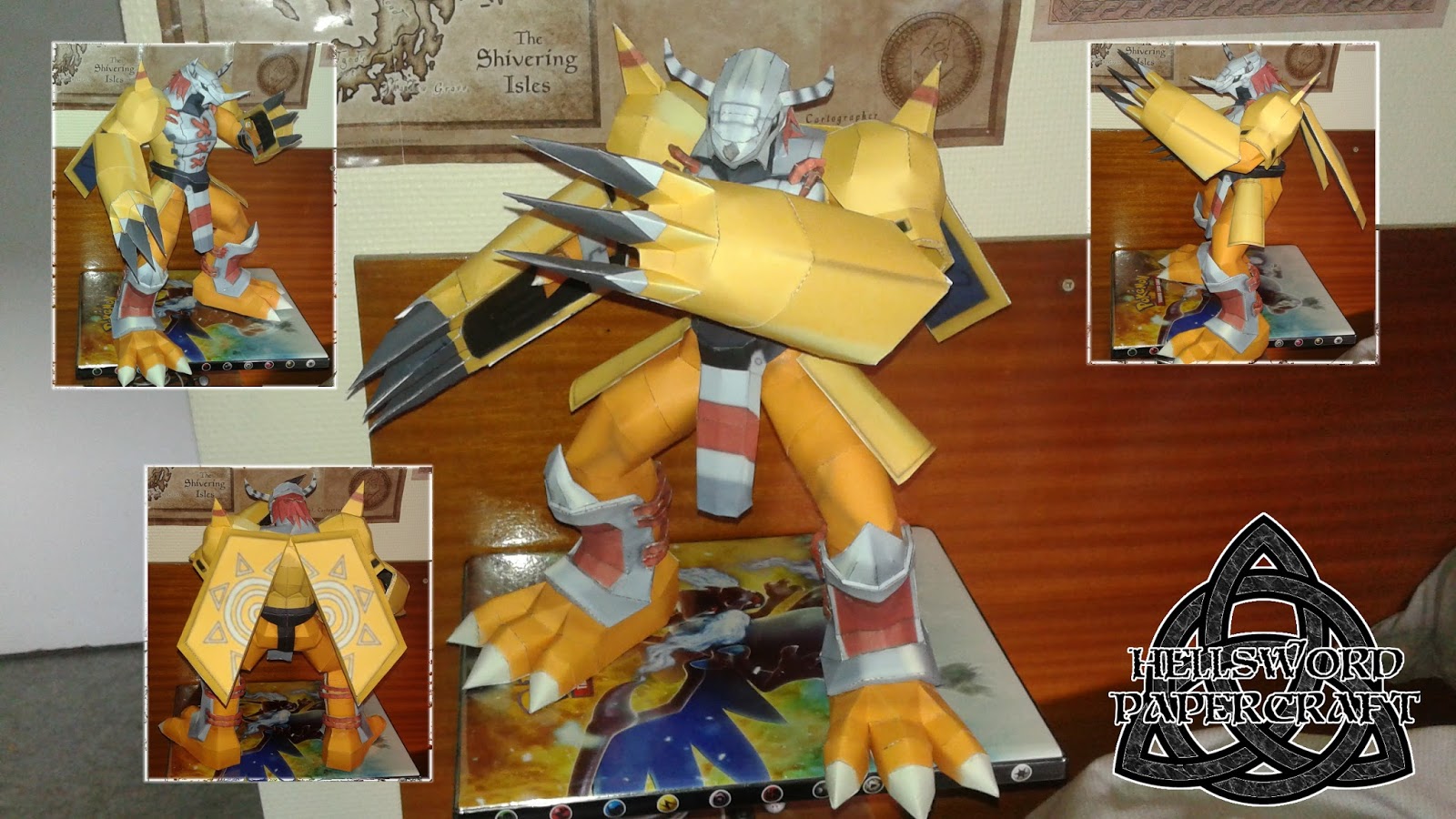 Hellsword Papercraft: Digimon WarGreymon Papercraft