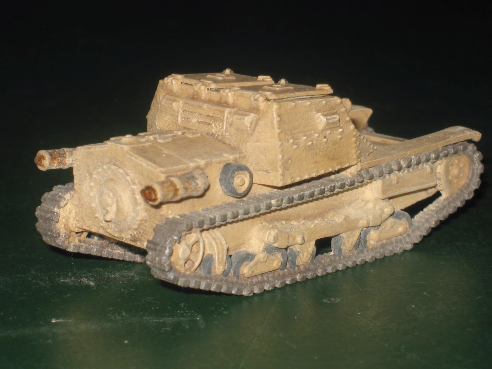 The Miniatures Man: Italian CV-35 Tankette by Perry Miniatures