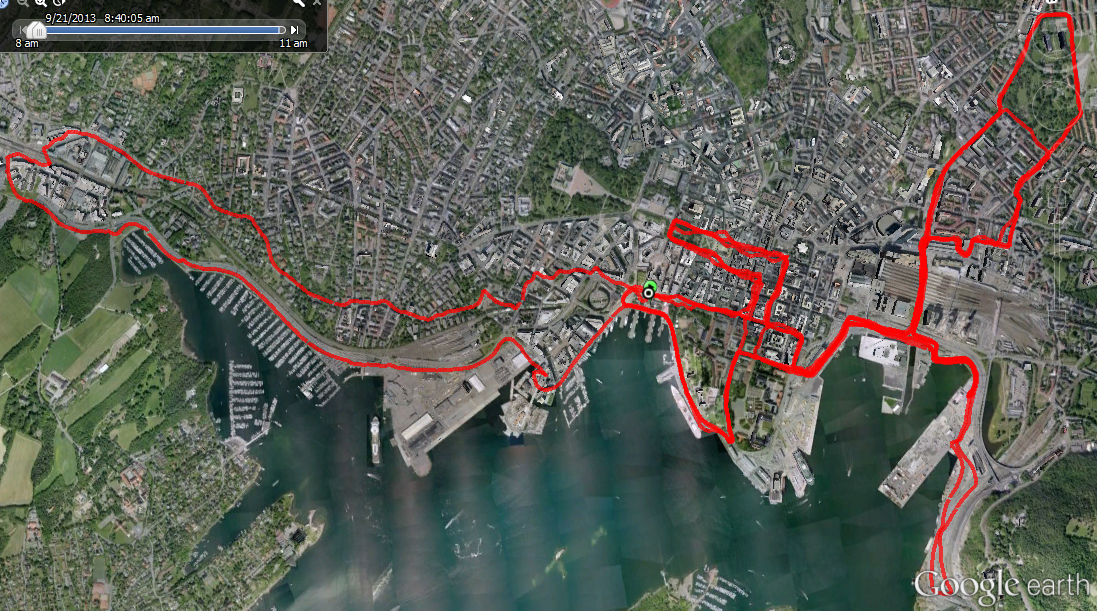 He's Scott to run: Race Review: The Oslo Marathon: 21st September 2013