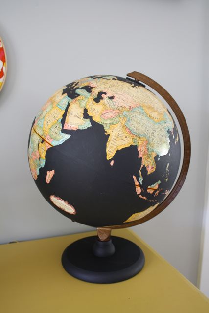 Globe DIY Projects As the World Turns - The Cottage Market