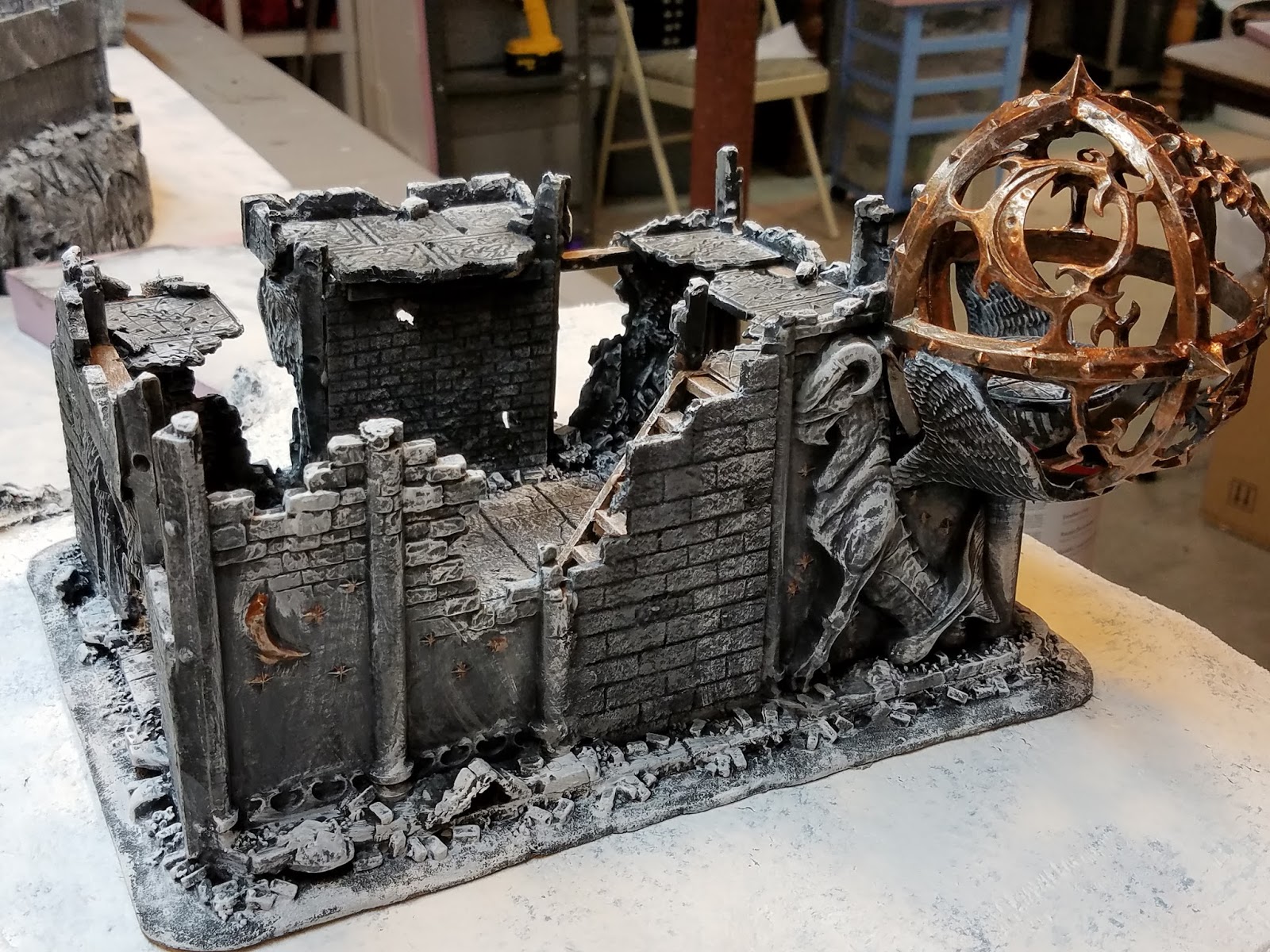 Xin's Lair: Building a Frostgrave Table for Cold Wars, Part 4 and final