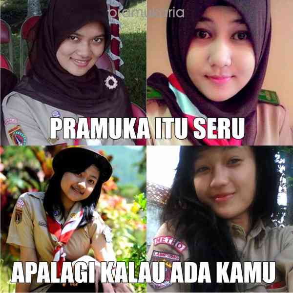 Kumpulan Meme Pramuka Keren - Pramuka