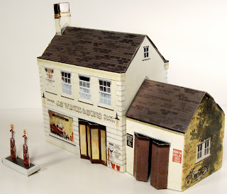 Kellogg’s UK Paper Village – Gas Station Free Building Paper Model ...