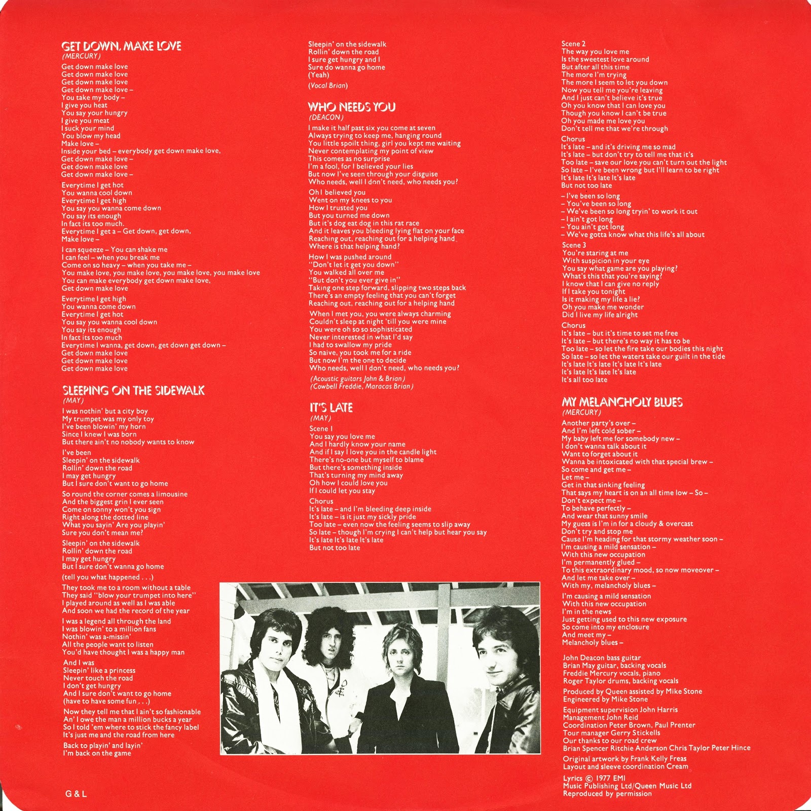 1977 News Of The World - Queen - Rockronología