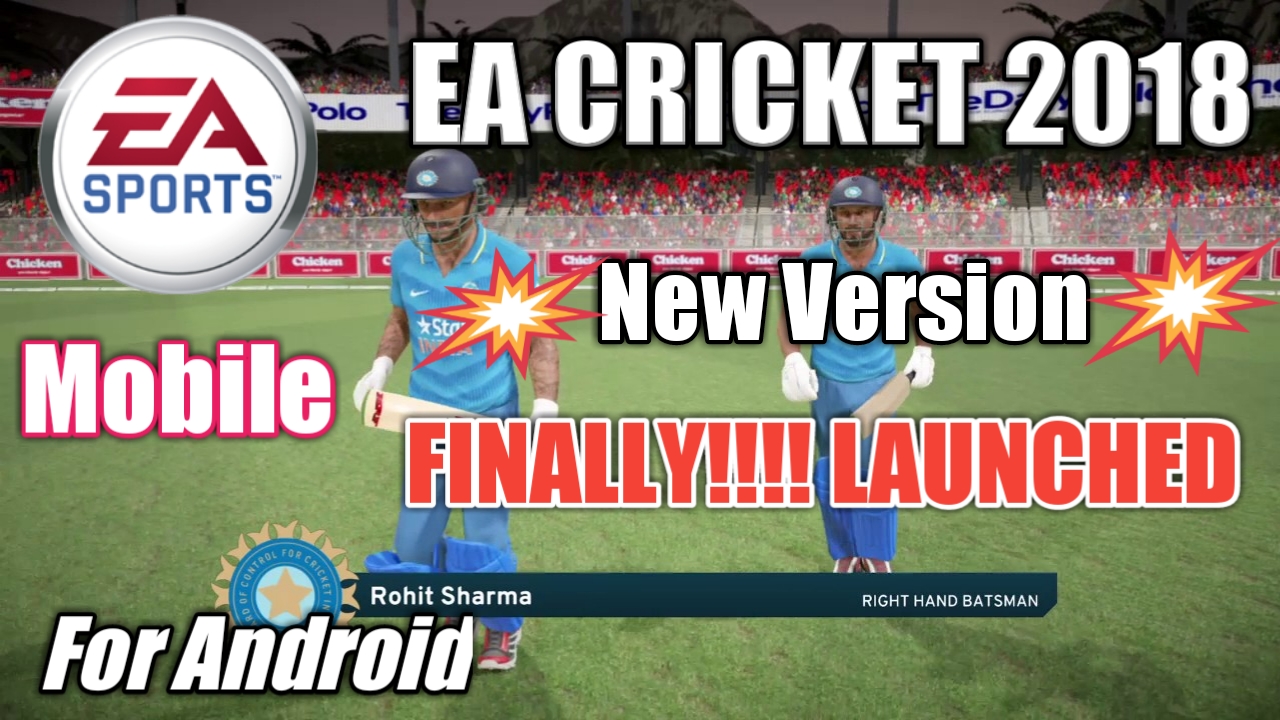 EA Cricket 18 For Android Finally!!! - EA SPORTS CRICKET 2007 | PATCHES ...
