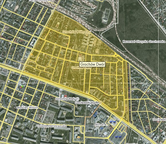 fajneMiejSCa: Podział Grochowa