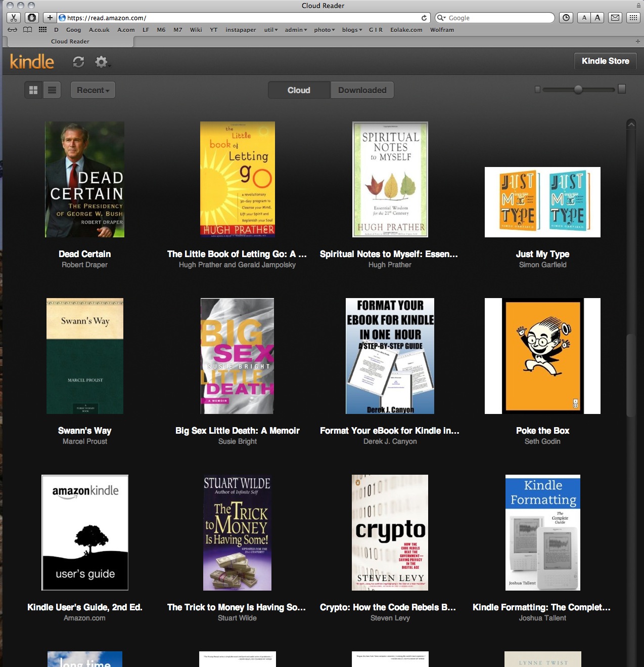 eReaderJoy: (Updated) Amazon Releases Browser-Based Kindle Cloud Reader