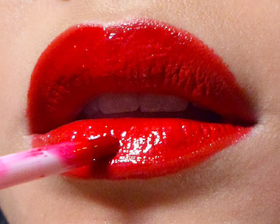 Juicy Red Lips (Revlon Really Red Lipstick and...