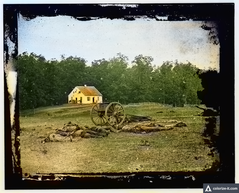 JOHN BANKS' CIVIL WAR BLOG: Antietam in color: Breathing life into 1862 ...