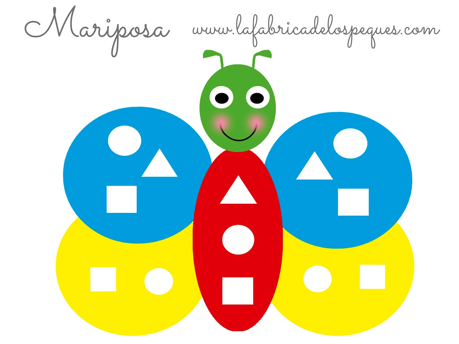 Imprimibles gratis para actividades con gomets | La fábrica de los peques