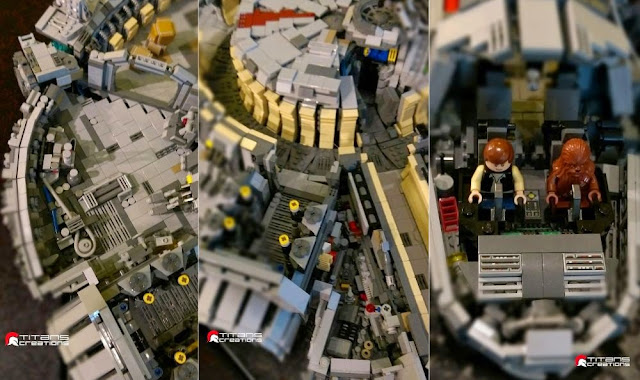 Últimas Tendencias: Surrealista réplica del Halcón Milenario elaborado ...