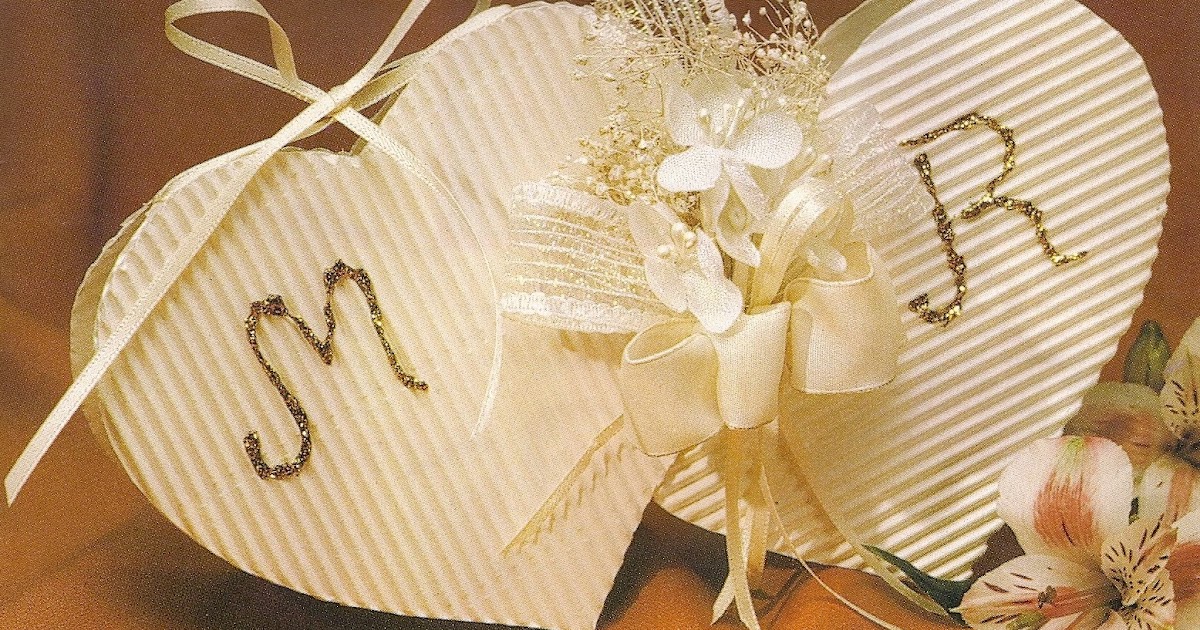 Caja de corazón para bodas ~ lodijoella