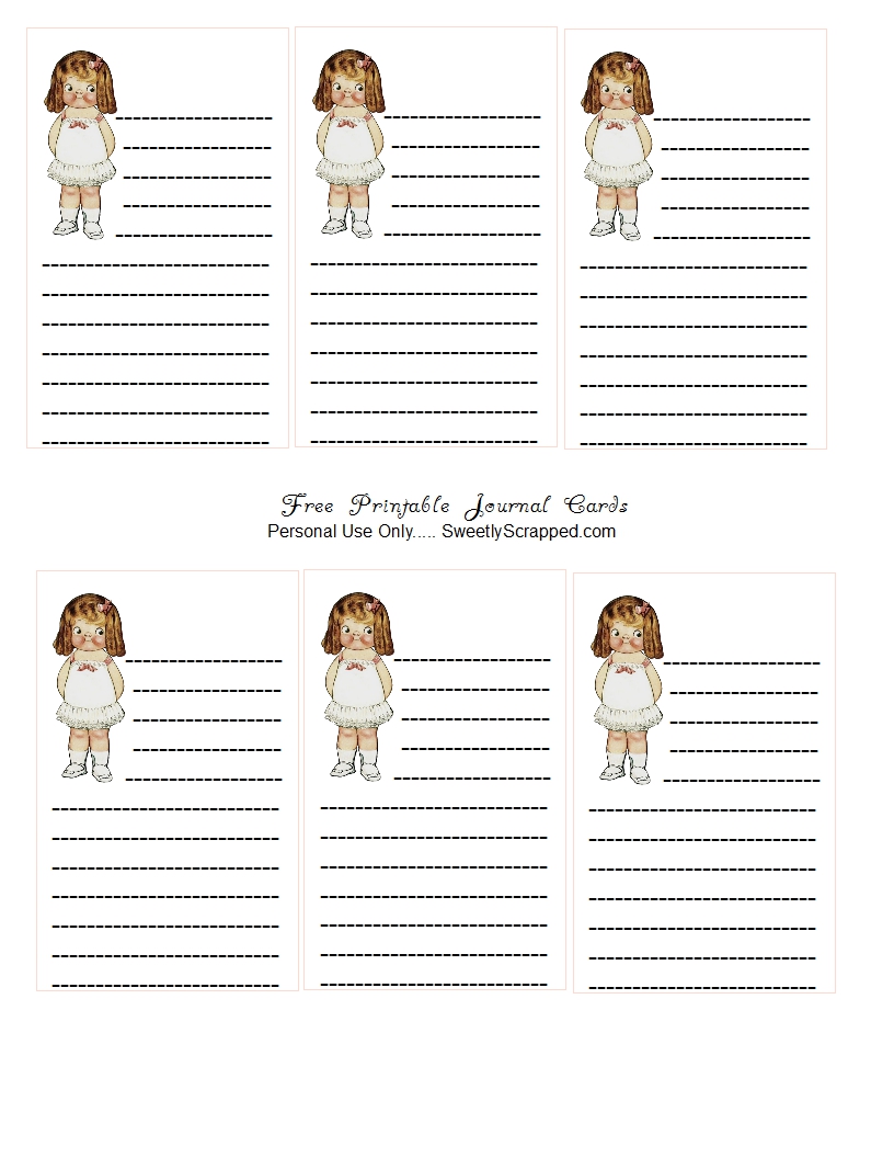 Journaling Cards - Sweetly Scrapped 's Free Printables,Digi's and Clip Art