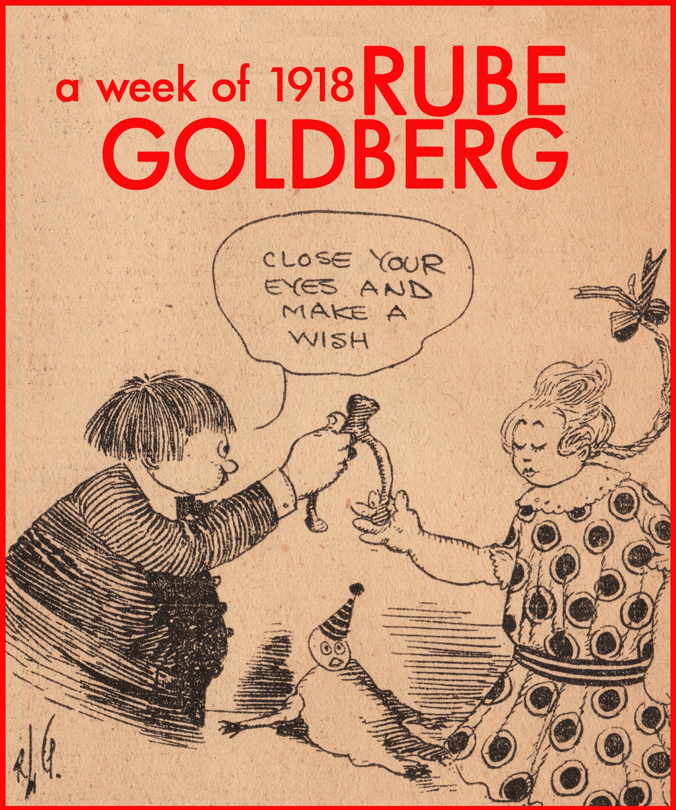 Screwball Comics: A Week of Rube Goldberg's 1918 Comics Featuring Mike ...