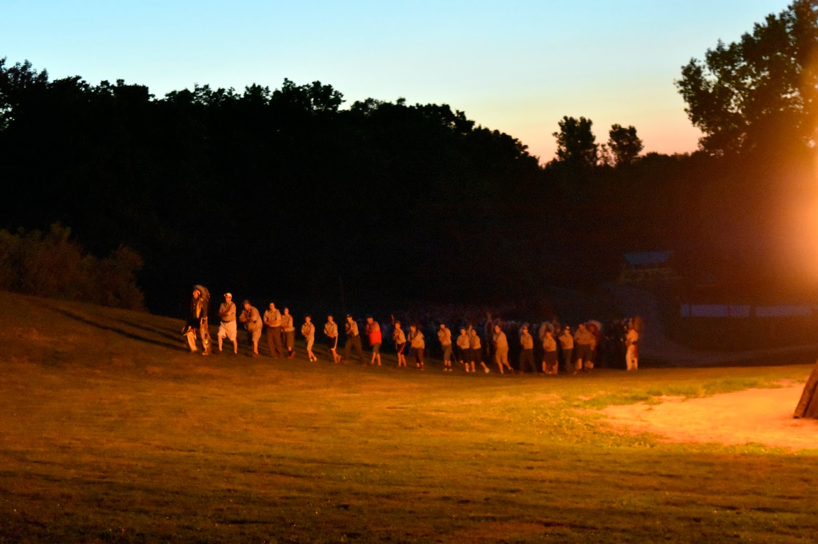 Thursday - Tapping Fire!