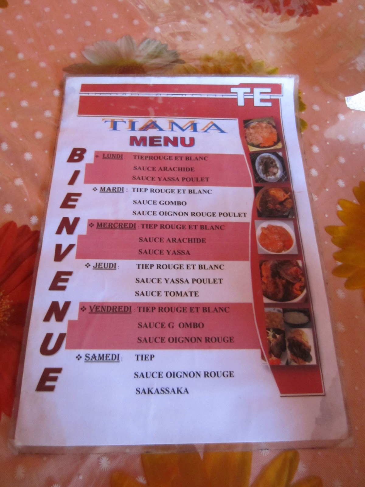 Bien manger à Bamako