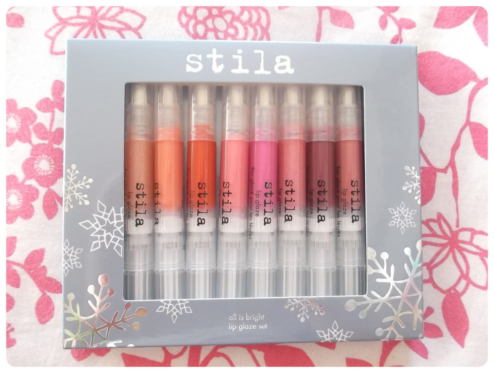 Very Lovely Stuff: Stila All Is Bright Lip Glaze Set