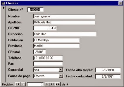 Introducción a la Base de Datos: ¿QUÉ ES UN FORMULARIO?