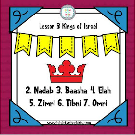 Bible Fun For Kids: Kings in the Old Testament Lesson Links