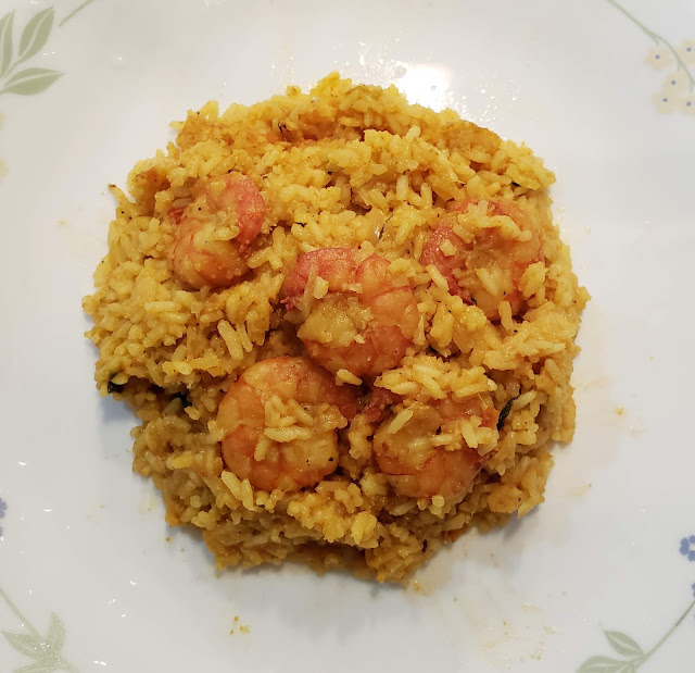 Prawn Pulao/Shrimp Pulao