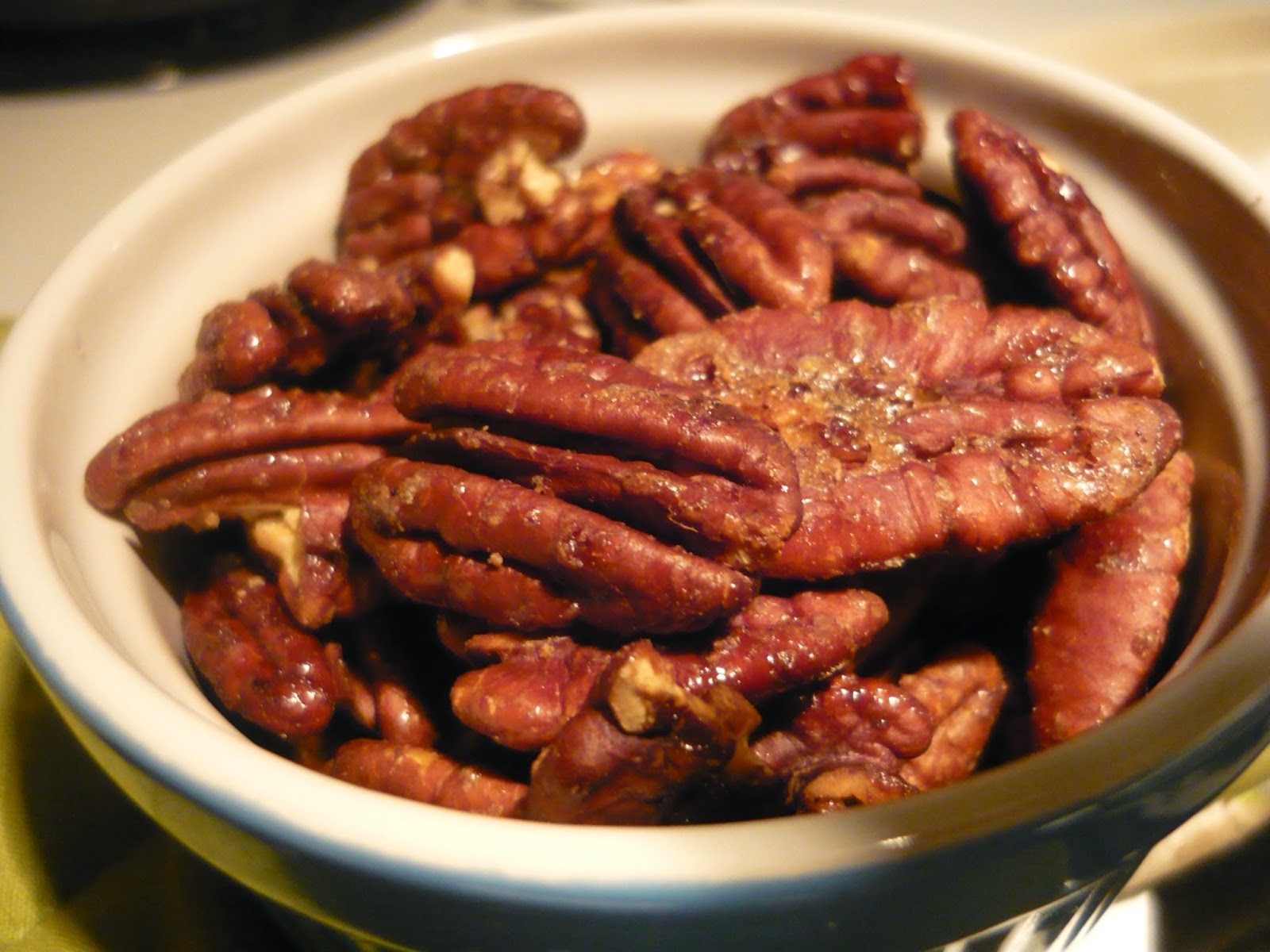 Au goût du jour: Pacanes au sirop d'érable