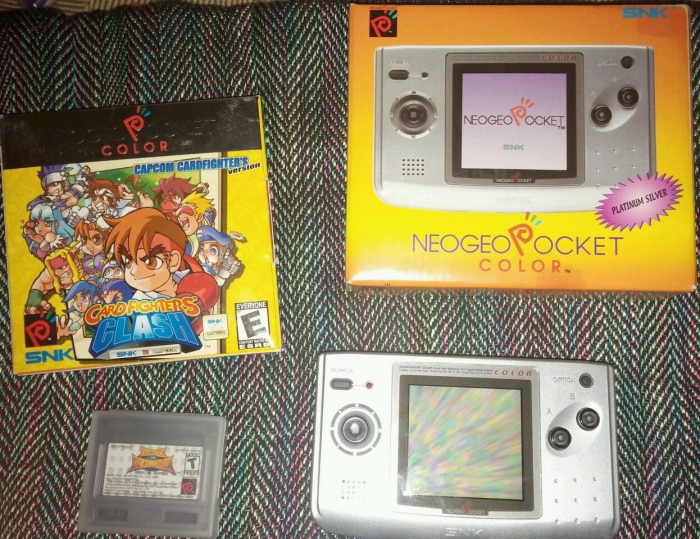 Retro Treasures: Neo Geo Pocket Color & 2 games