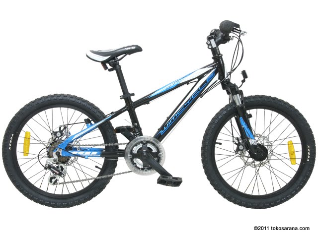 : Sepeda Gunung WIMCYCLE ROADTECH DX Rangka Aloi 7 Speed 20 Inci - Tas ...