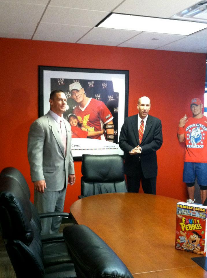 The John Cena Blog: Make-A-Wish Foundation Honored JohnCena and WWE!