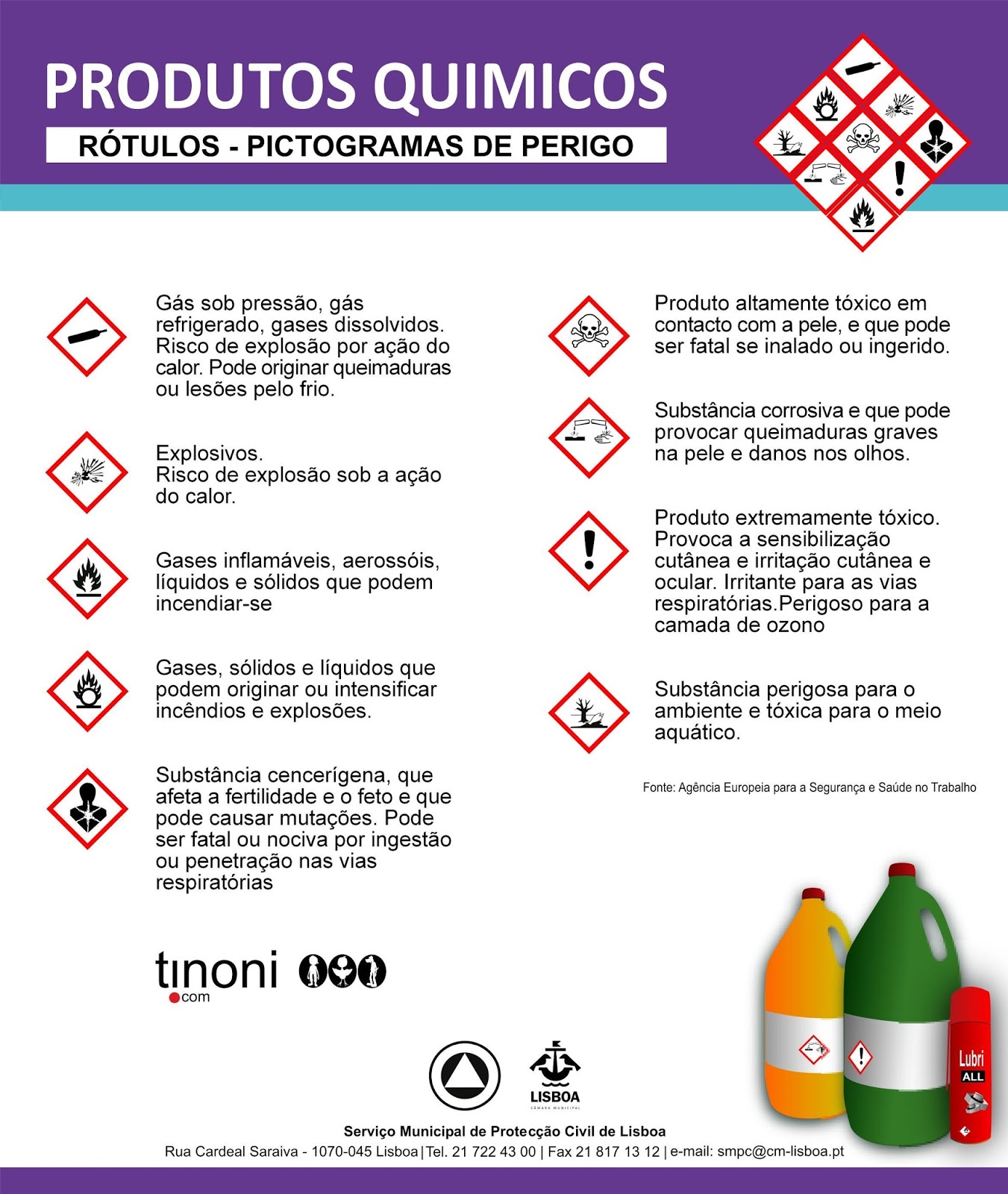 Blog do tinoni: PRODUTOS QUÍMICOS | PICTOGRAMAS