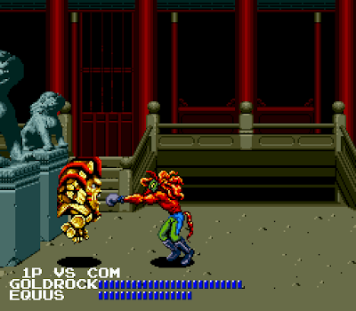 VGJUNK: FIGHTING MASTERS (GENESIS / MEGADRIVE)