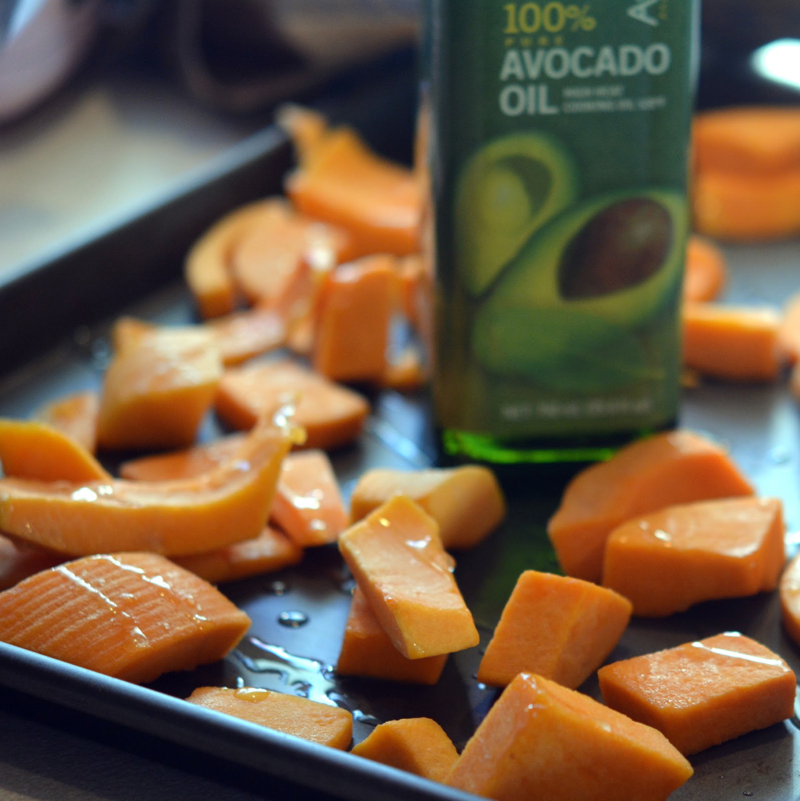 BUTTERNUT SQUASH ROASTED WITH AVOCADO OIL & A TOUCH OF BROWN SUGAR ...