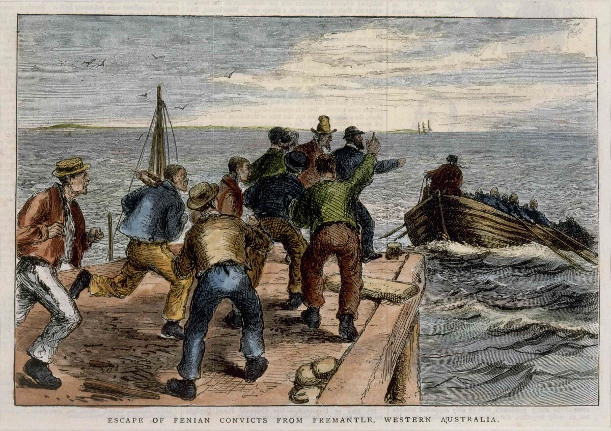 HEADLINES OF OLD: CONVICTS - WESTERN AUSTRALIA, FENIAN PRISONERS ...