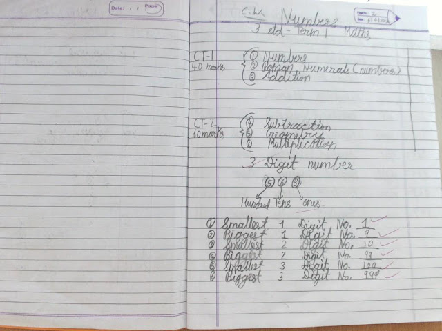 Maths Notebook and Text Book