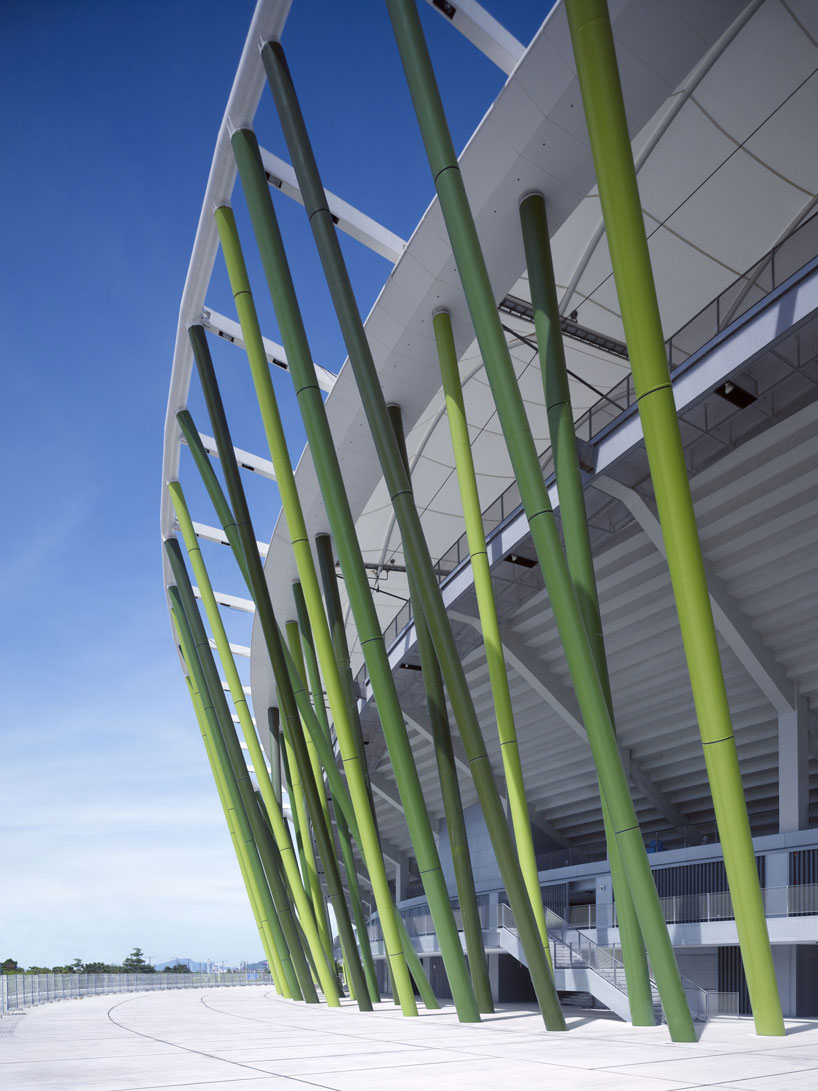 Gol da Arquitetura: Bao' an Stadium: estádio de bambu