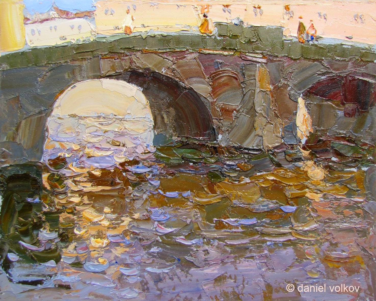 Даниил Волков/Daniil Volkov, 1974 | Abstract Impressionist painter ...