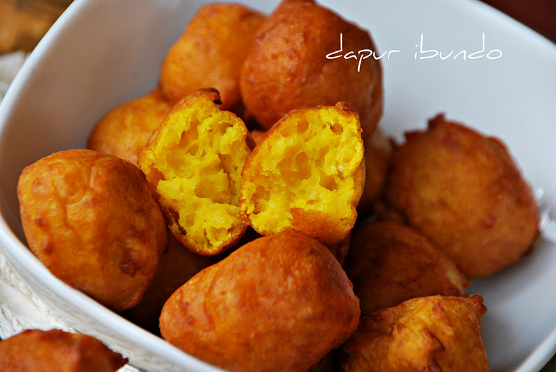 dapur ibundo: Cekodok Labu