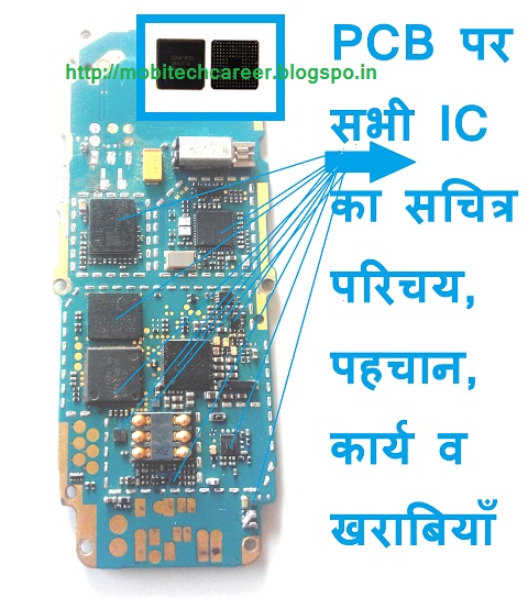Mobile Phone Repairing - PCB पर All IC की Identification करना सीखें ...