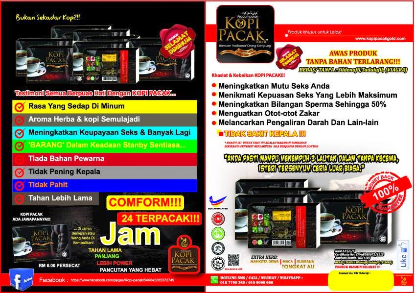 NORMAN BIZ ENTERPRISE: KOPI PACAK GOLD - Isteri Tersenyum Puas