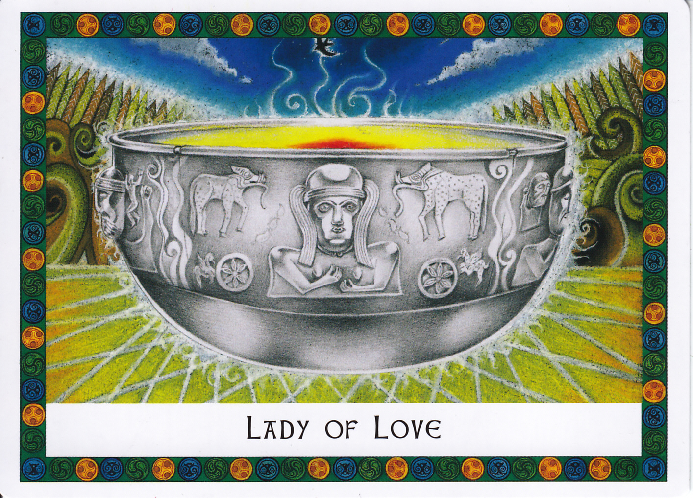 Rowan Tarot: Celtic Wisdom Oracle by Caitlin Matthews