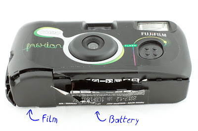 Highly Entropic: Taking apart a disposable camera