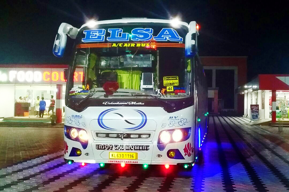 HIGH TECH A/C AND PUSH BACK SEAT BUS AVAILABLE FOR TOUR , PILGRIMAGE OR ...