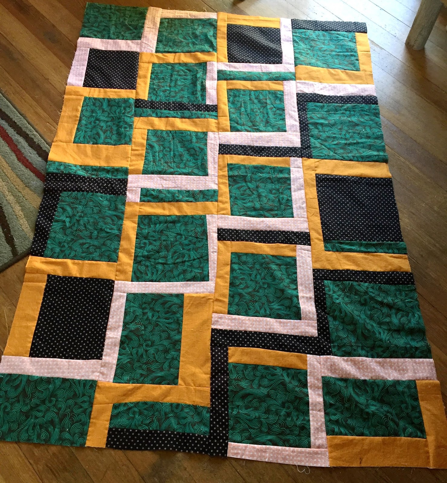 AHIQ: Improvisational Utility Quilts: June 2018