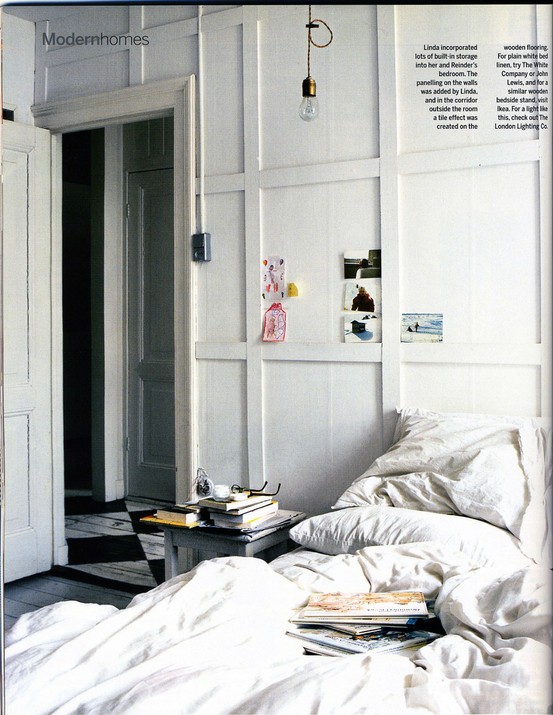 Mary made this.: Vitt sovrum