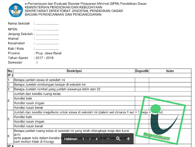 Format Standar Pelayanan Minimal (SPM) Terbaru 2017/2018 ~ Della Marlinda