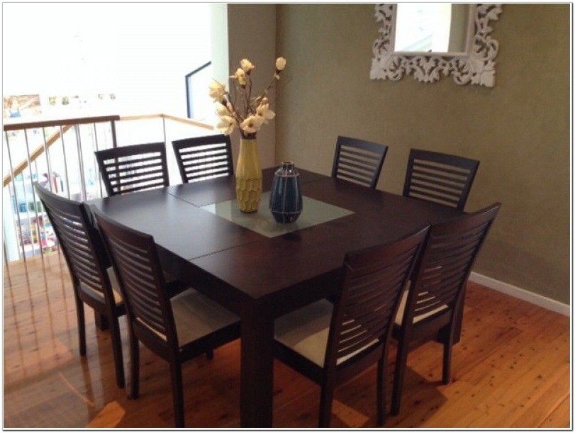 8 Seater Square Dining Table Designs