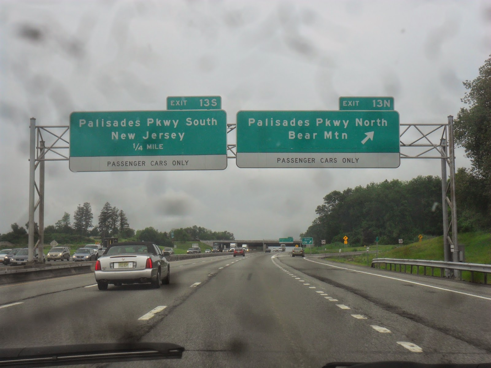 Luke's Signs: Interstate 87/Interstate 287 - New York State