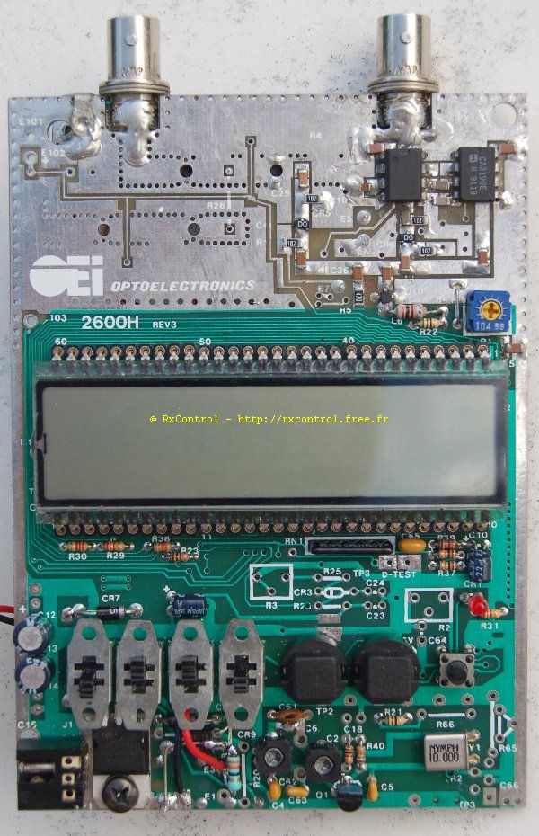 RadioCommunications: Divers: Réparation Optoelectronics Handi-Counter 2810