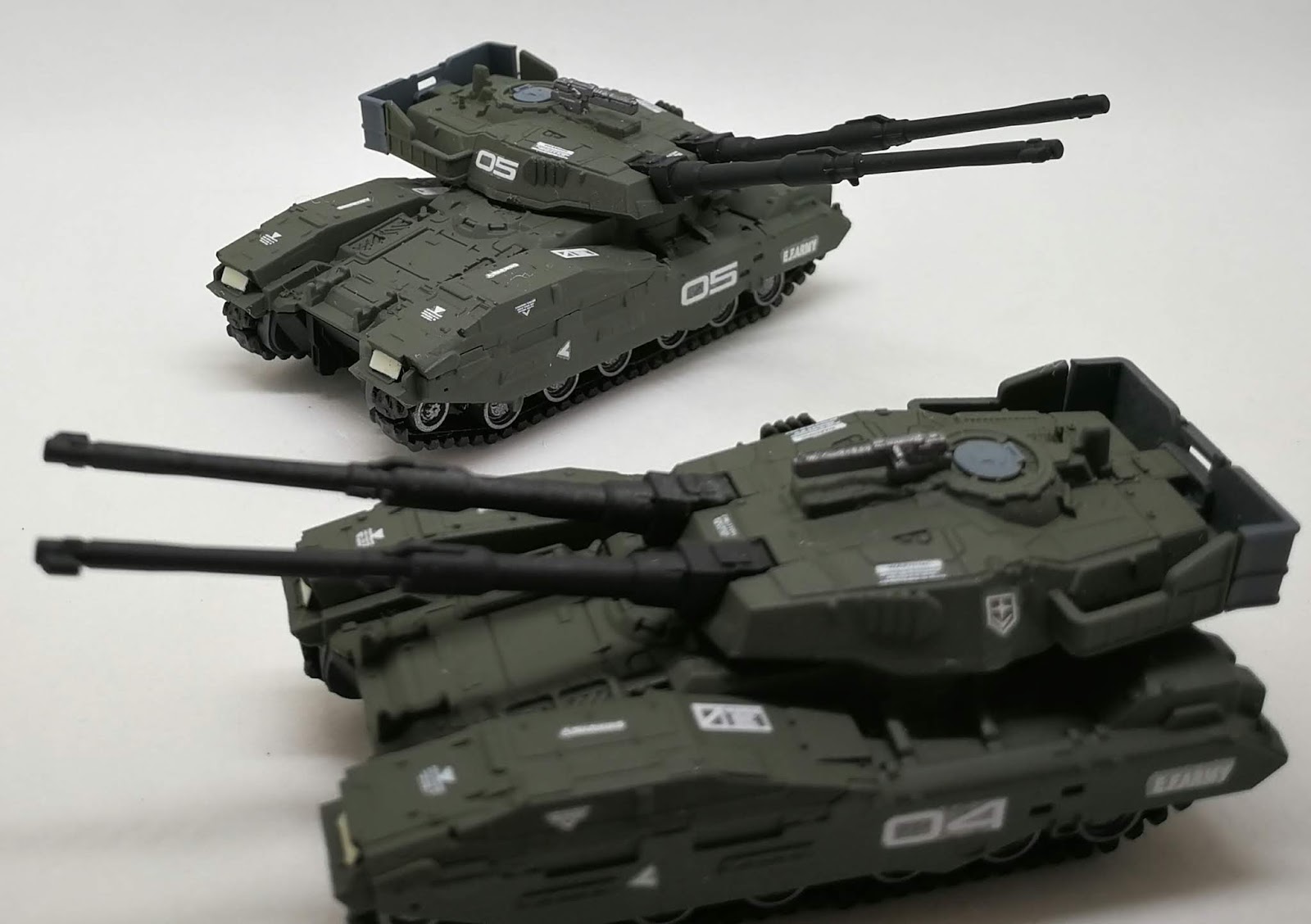 Gunplanerd: [GALLERY] Bandai HGUC 1/144 M61A5 Main Battle Tank (Painted ...