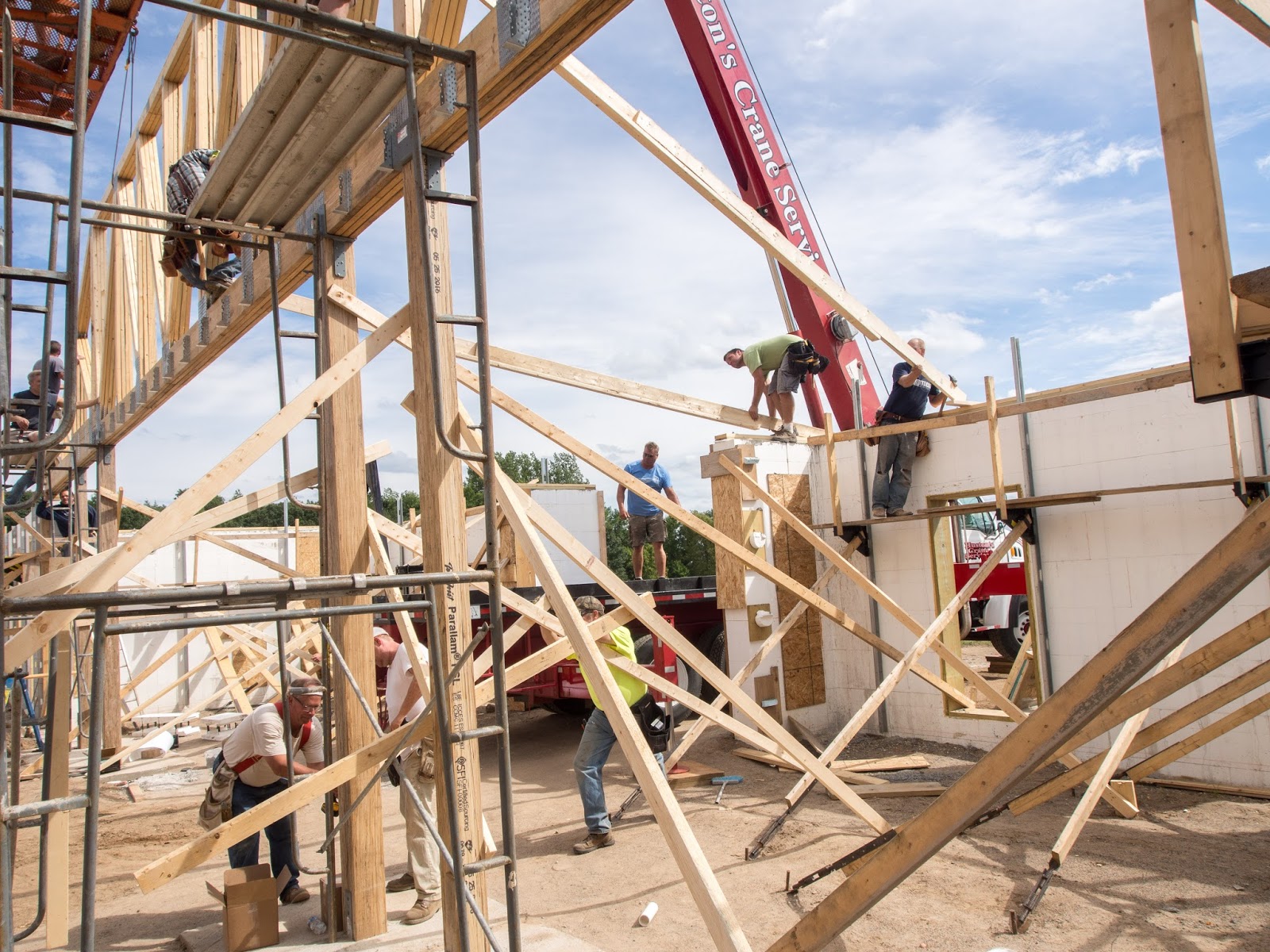 LLCER Building Project: September 3 - Trusses, the Next Big Thing