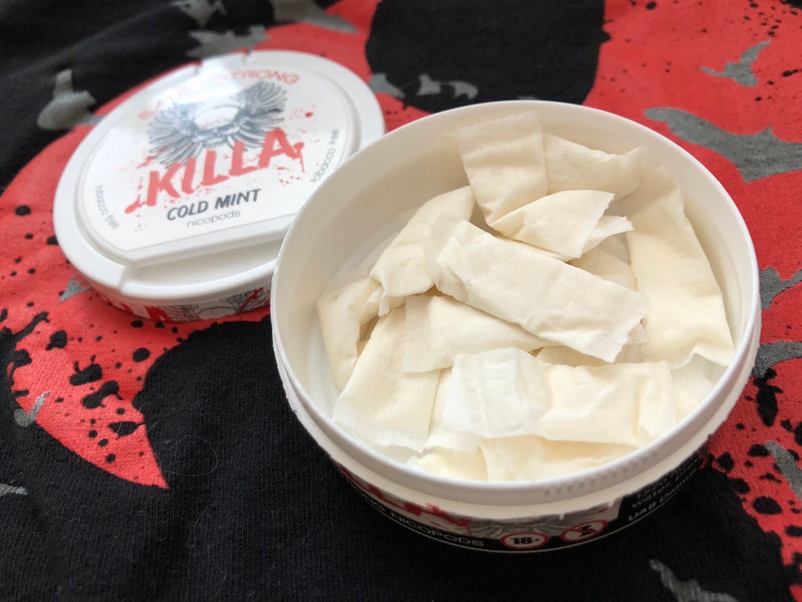 Killa (Cold Mint) Extra Strong Nicopods - (Old Review). 27 August 2018.
